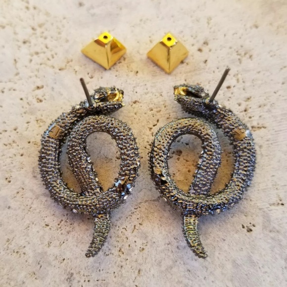 Alexis Bittar | Jewelry | Alexis Bittar Elements Coiled Serpent Snake ...